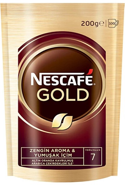 Nescafe Gold Eko Paket 200 gr Nescafe Gold Eko Paket 200 gr