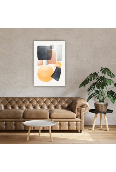 Mart Medya Reklam Soyut Tablo - Soft Color-A 35X50 cm