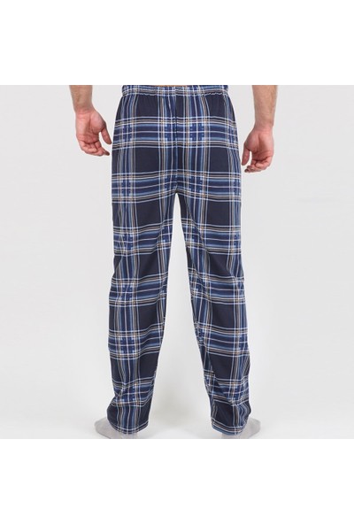 Zigzag Erkek Pijama Altı Lacivert Ekoseli Pamuklu Eşofman Alt Erkek Pijama Alt Zigzag Erkek Pijama Altı Lacivert Ekoseli Pamuklu Eşofman Alt Erkek Pijama Alt