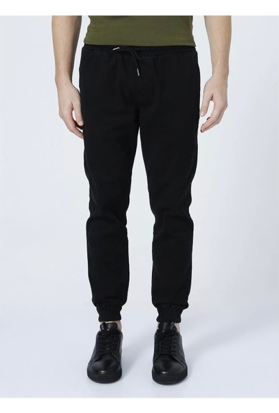 Bad Bear Baltimore Paca Lastikli Erkek Pantolon - Siyah Bad Bear Baltimore Paca Lastikli Erkek Pantolon - Siyah