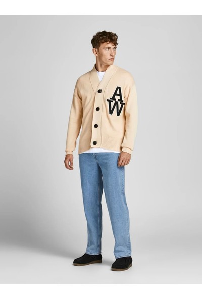 Jack&jones 12202489 Baggy Eddie 5 Cep Erkek Pantolon - Mavi