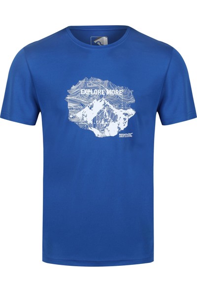Regatta Fingal V Erkek T-Shirt-Mavi