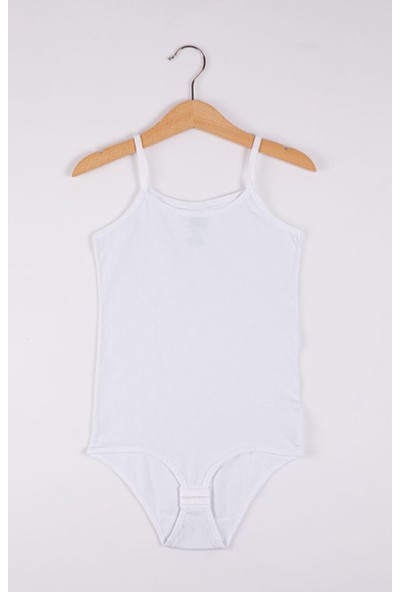 Berrak 2537 Kız Çocuk Ip Askılı Çıtçıtlı Kancalı 6 Lı Body