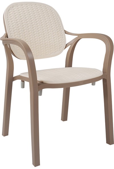 Cakha Yonca Rattan Koltuk Capi-Bej Cakha Yonca Rattan Koltuk Capi-Bej