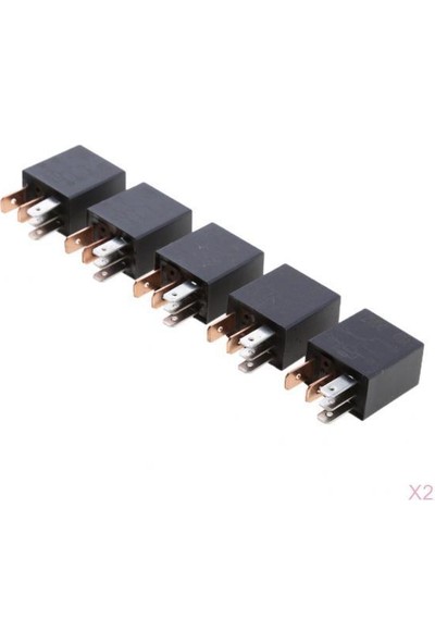 Blesiya 10 Adet Otomotiv Değişimi Değişim Mikro Röle 30A 5-Pin Araba Bisiklet Van (Yurt Dışından) Blesiya 10 Adet Otomotiv Değişimi Değişim Mikro Röle 30A 5-Pin Araba Bisiklet Van (Yurt Dışından)
