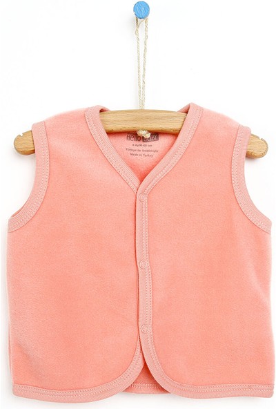 Hellobaby Basic Kız Bebek Polar Yelek Hellobaby Basic Kız Bebek Polar Yelek