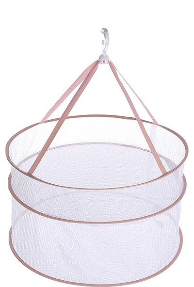 Huaxia Rüzgar Geçirmez Katlanır Giysi Kurutma Sepeti - Pembe (Yurt Dışından) Huaxia Rüzgar Geçirmez Katlanır Giysi Kurutma Sepeti - Pembe (Yurt Dışından)