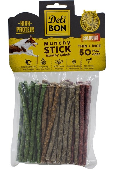 Delibon Deriden Munchy Çubuk 50 Li Paket Delibon Deriden Munchy Çubuk 50 Li Paket