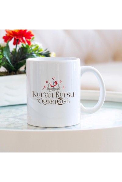 Hediyehanem Kur'an Kursu Öğrencisi Porselen Kupa Bardak Hediyehanem Kur'an Kursu Öğrencisi Porselen Kupa Bardak