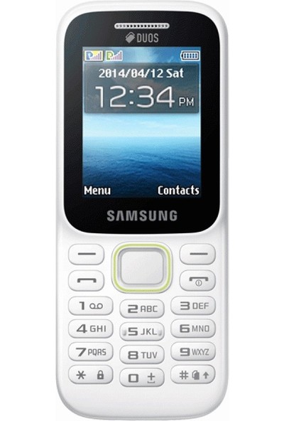 Samsung B310E Cep Telefonu Beyaz Samsung B310E Cep Telefonu Beyaz