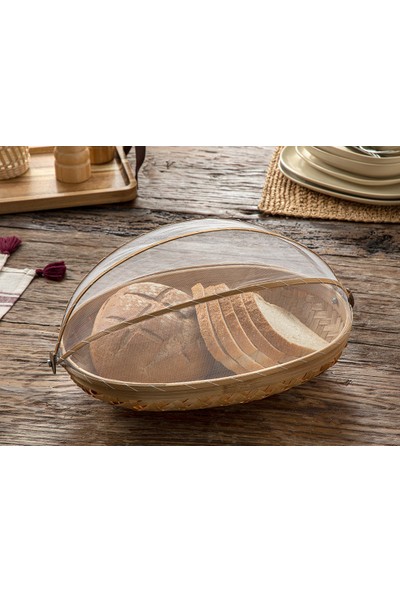 English Home Tulle Ekmek Sepeti 36X26X8 cm Kahve English Home Tulle Ekmek Sepeti 36X26X8 cm Kahve