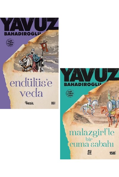 Endülüse Veda - Malazgirt'te Bir Cuma Sabahı 2 Kitap Set - Yavuz Bahadıroğlu Endülüse Veda - Malazgirt'te Bir Cuma Sabahı 2 Kitap Set - Yavuz Bahadıroğlu