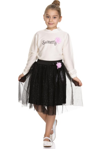 Kız Çocuk Etekli Takım 0109