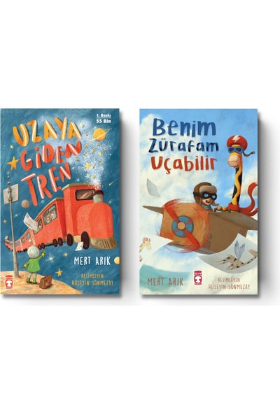 Mert Arık Kitapları Seti (2 Kitap) Benim Zürafam Uçabilir - Uzaya Giden Tren Mert Arık Kitapları Seti (2 Kitap) Benim Zürafam Uçabilir - Uzaya Giden Tren
