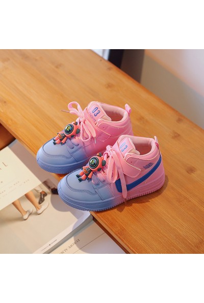 Sıtonghengqı BH22H213 Pembe Kız Çocuk Kaymaz Gündelik Spor Ayakkabılar (Yurt Dışından) Sıtonghengqı BH22H213 Pembe Kız Çocuk Kaymaz Gündelik Spor Ayakkabılar (Yurt Dışından)