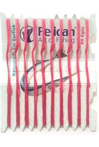 Pelican Zargana Ipeği Kırmızı Pelican Zargana Ipeği Kırmızı