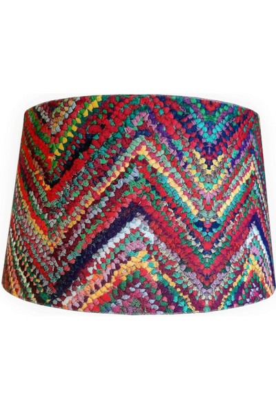 Decho Home Özel Tasarım Desenli Motifli Lambader Başlığı