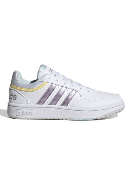 Adidas Beyaz - Mor Kadın Lifestyle Ayakkabı GX1806 Hoops 3.0 W Adidas Beyaz - Mor Kadın Lifestyle Ayakkabı GX1806 Hoops 3.0 W