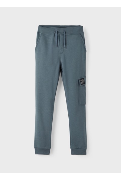 Name It Lastikli Paça Koyu Gri Erkek Çocuk Eşofman Altı Nkmnanan Loose Swe Pant Bru Camp