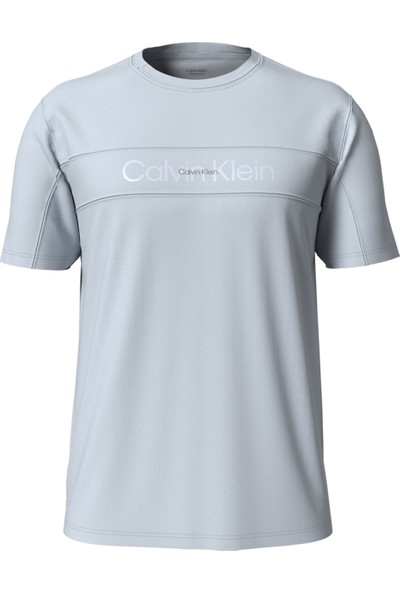 Calvin Klein Bisiklet Yaka Gri Erkek T-Shirt 00GMF2K139 Wo - S/s T-Shirt