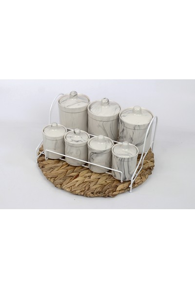 Mitra Reaps 15 Parça Baharatlık Mermer Desen Mitra Reaps 15 Parça Baharatlık Mermer Desen