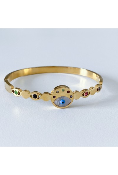 Çelik Göz Kelepçe Bilezik