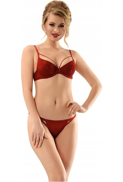 Nbb 4425 Destekli Önü Ipli Sütyen Takım Nbb 4425 Destekli Önü Ipli Sütyen Takım