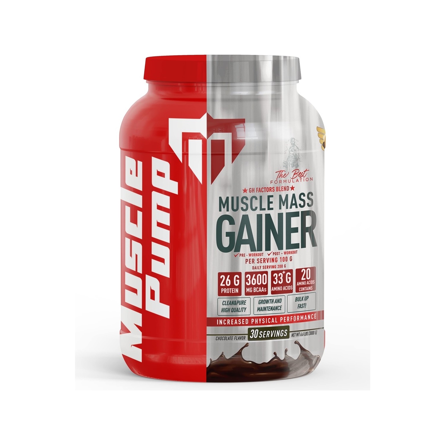 Muscle Pump Muscle Mass Gainer 3000 Gr Fiyatı - Taksit Seçenekleri