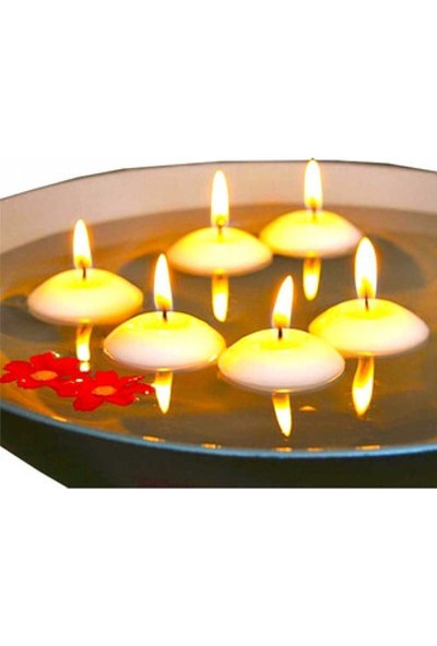 Smyrna Mum Tealıght Yüzen Mum Kırmızı 20 Adet Smyrna Mum Tealıght Yüzen Mum Kırmızı 20 Adet