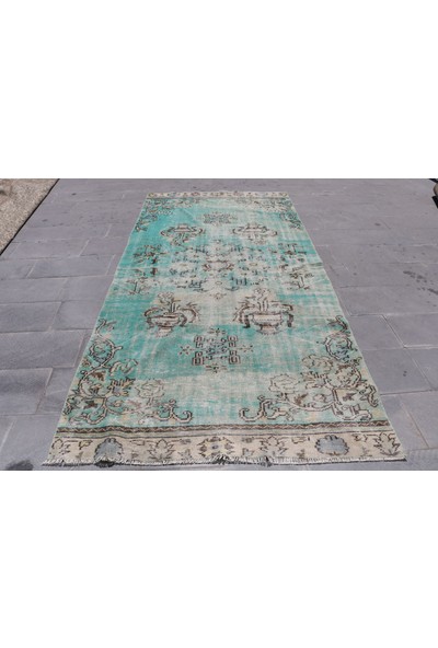 Eskitme Halı, Türk Halısı, Halı, 150X310 cm Mavi Halı, Bahçe Salon Halı, Dekoratif Yer Halı, 1636 Eskitme Halı, Türk Halısı, Halı, 150X310 cm Mavi Halı, Bahçe Salon Halı, Dekoratif Yer Halı, 1636