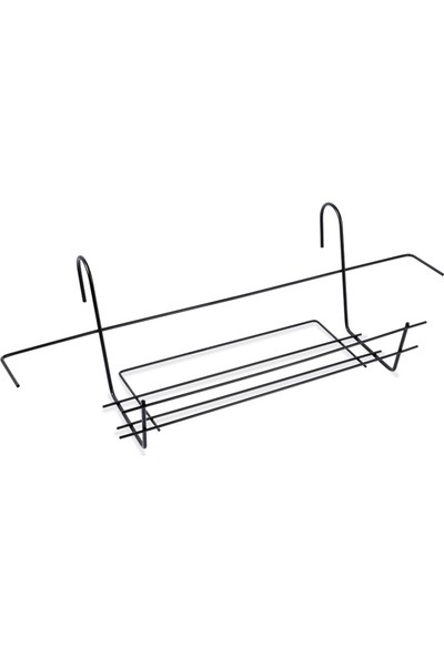 Karasu Ferforje Balkon Saksı Kafesi 3'lü 70 cm Karasu Ferforje Balkon Saksı Kafesi 3'lü 70 cm