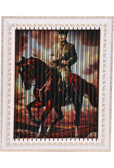Barbizon : Atatürk 3D Tek Çerçevede 3 Ayrı Yönde 3 Ayrı Fotoğraflı Makam Arkası Vıp Çerçeve. Barbizon : Atatürk 3D Tek Çerçevede 3 Ayrı Yönde 3 Ayrı Fotoğraflı Makam Arkası Vıp Çerçeve.