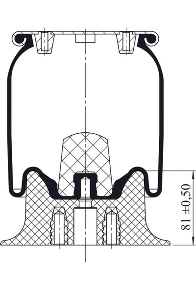 GA5323-1CP Komple Taslı Pistonlu /445323-1CPL/W013585343**CPL