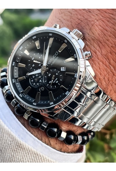 Ferrucci Erkek Kol Saati ve Bileklik