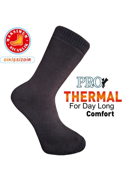 Savage 19601 Termal Havlu Erkek Çorabı Kahve 41-44