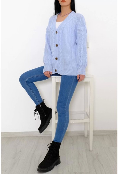 Serçe Shop Balon Kol Hırka Bebemavi - 340.1577.