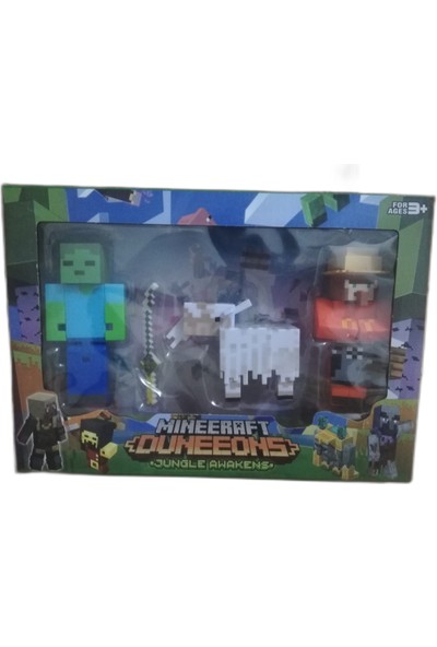 Dev Boy 3 Lü Minecraft Figür