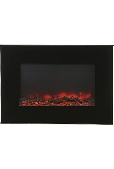 Evesen Elektrikli Şömine Isıtıcı Dekoratif Şömine Kumandalı 1900W