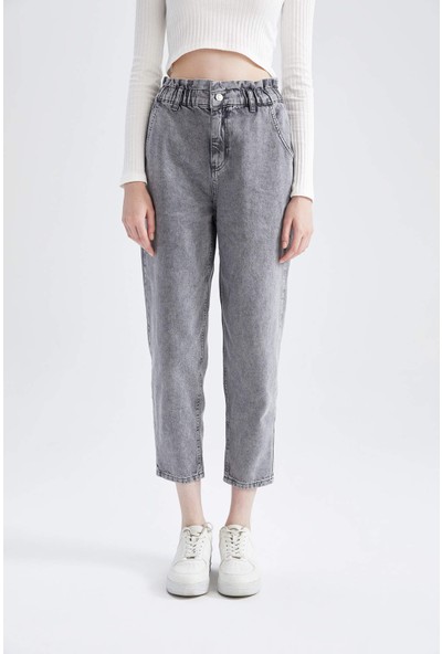 Paperbag Fit Yüksek Bel PANTOLON Y9493AZ22WN