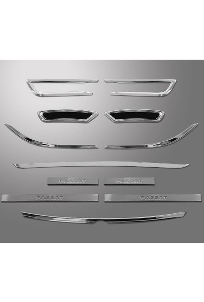 Auto GP Vw Passat B8,5 Krom Nikelaj Seti 2019+ Auto GP Vw Passat B8,5 Krom Nikelaj Seti 2019+