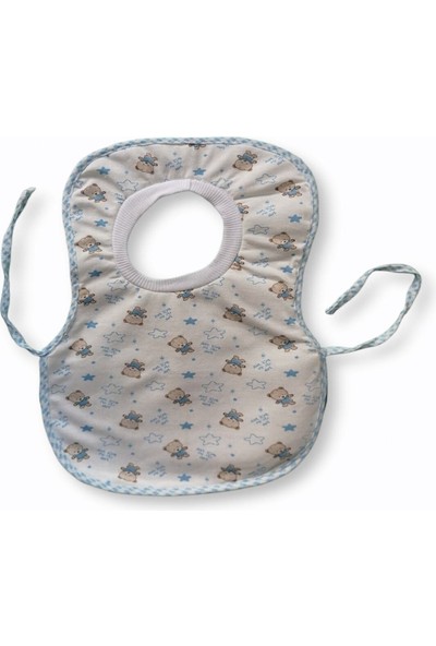 Ayıcık Desenli Arkası Muşambalı Boyun Geçirmeli Bebek Mama Önlüğü (25X35 Cm) Ayıcık Desenli Arkası Muşambalı Boyun Geçirmeli Bebek Mama Önlüğü (25X35 Cm)