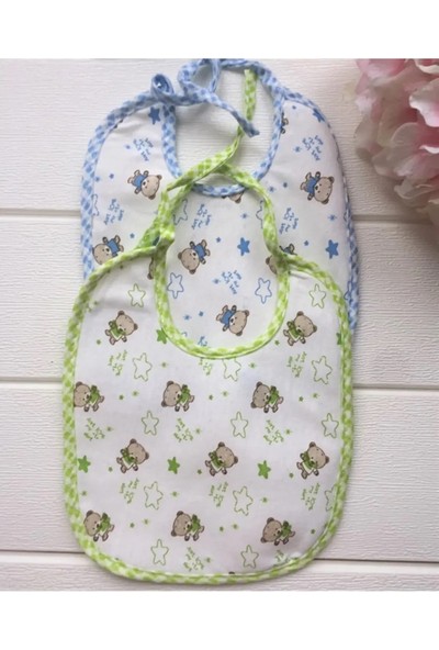 Andifli 2'li Arkası Muşambalı Su Geçirmez Bebek Mama Önlüğü (0-24 Ay 15X20 Cm) Andifli 2'li Arkası Muşambalı Su Geçirmez Bebek Mama Önlüğü (0-24 Ay 15X20 Cm)