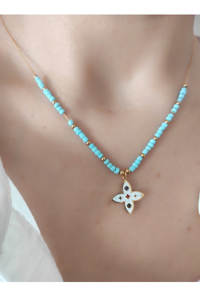 Zincir Figür Çelik Kolye