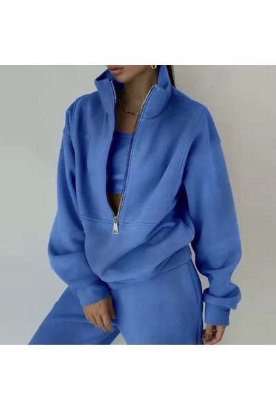 Amor Man Lady Face Özel Tasarım Dik Yaka Yarım Fermuarlı %100 Pamuk Tam Kışlık Kadın Eşofman Takımı Amor Man Lady Face Özel Tasarım Dik Yaka Yarım Fermuarlı %100 Pamuk Tam Kışlık Kadın Eşofman Takımı