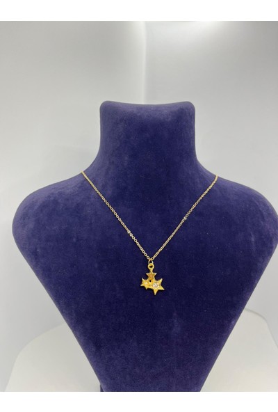 Kopuz Minik Yıldız Tasarım Kolye