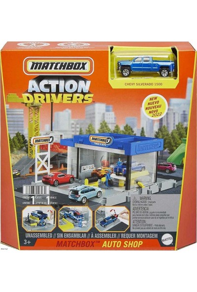 Matchbox Aksiyon Sürücüleri Oyun Seti HDL34 Matchbox Aksiyon Sürücüleri Oyun Seti HDL34