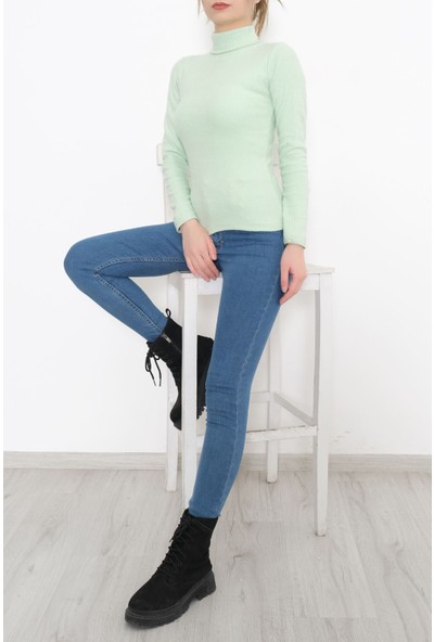 Balıkçı Yaka Body Suyeşili - 8338.1567.