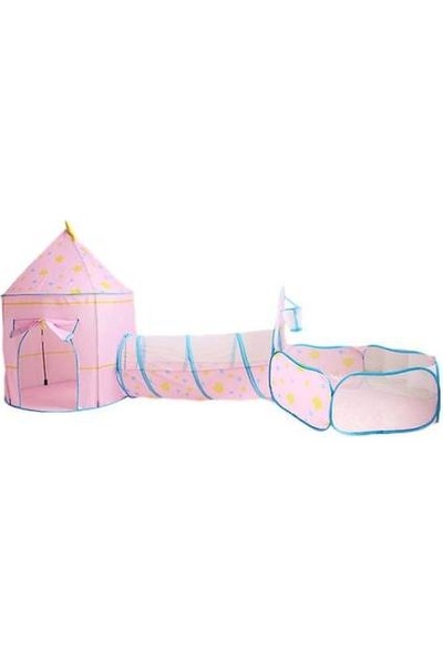 ZSSLD Okyanus Topu Havuzu Tünel Kapalı Ev Oyun Evi Bebek Oyuncak Evi Çocuk Çadır Pembe (Yurt Dışından) ZSSLD Okyanus Topu Havuzu Tünel Kapalı Ev Oyun Evi Bebek Oyuncak Evi Çocuk Çadır Pembe (Yurt Dışından)