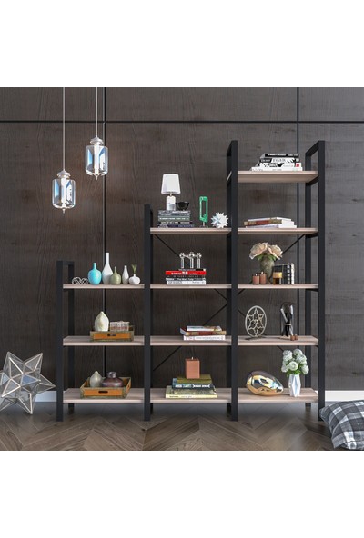 Dekormila Metal Kitaplık Cordoba