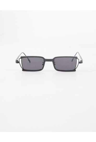 Kapin Monia Dikdörtgen Güneş Gözlüğü - Siyah